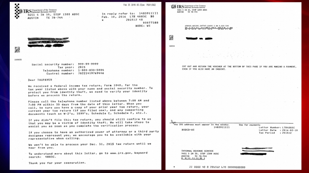 IRS Scam Letter Circulating In Adair County MO KHQA IRS Scam Letter Circulating In Adair County MO KHQA