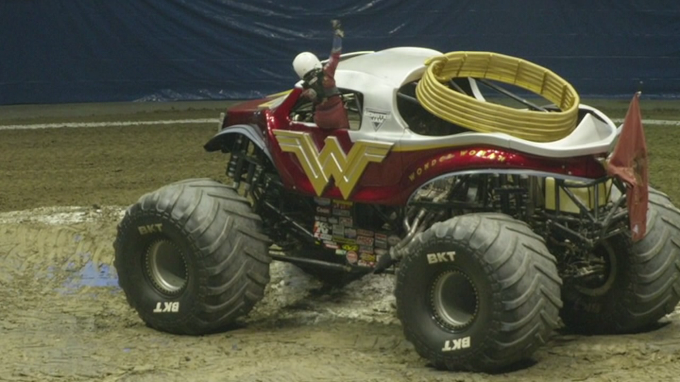 Monster Jam: Wonder Woman's driver is woman in a male-dominated field ...