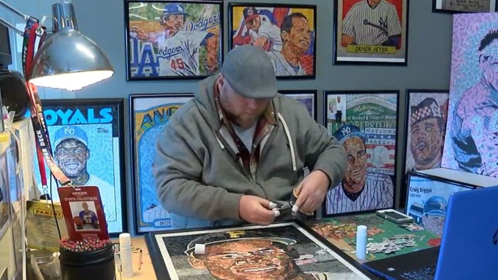 A cut above: Conway artist's baseball portraits make Hall of Fame | WPDE