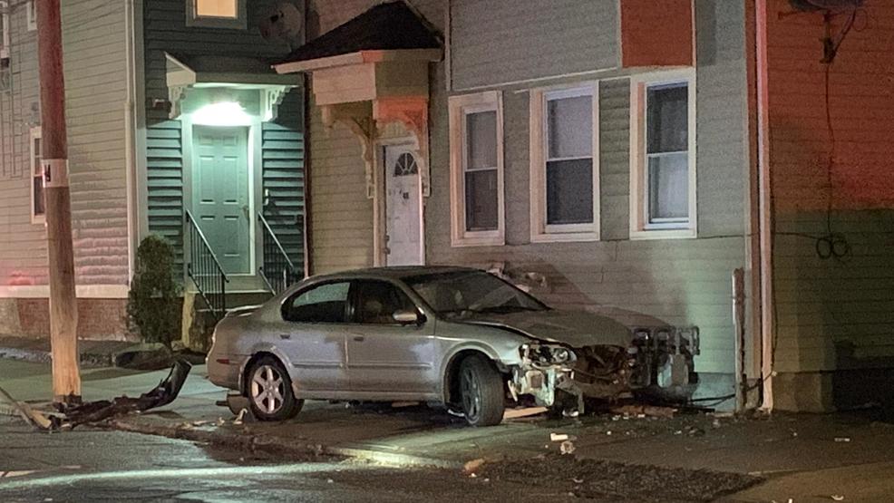 Residents evacuate homes after car hit house and struck gas line | WJAR