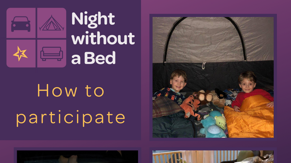 'Night Without a Bed' fundraiser raises awareness for homelessness in ...